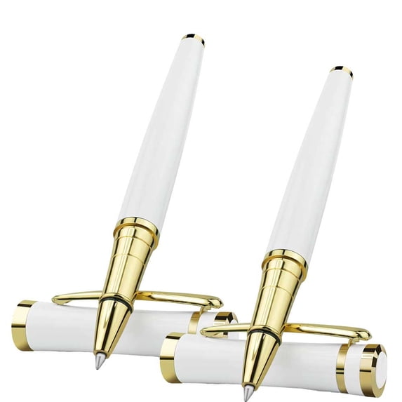 STONEGO Classic Metal Signature Pen - Retractable Rollerball Pen with ...