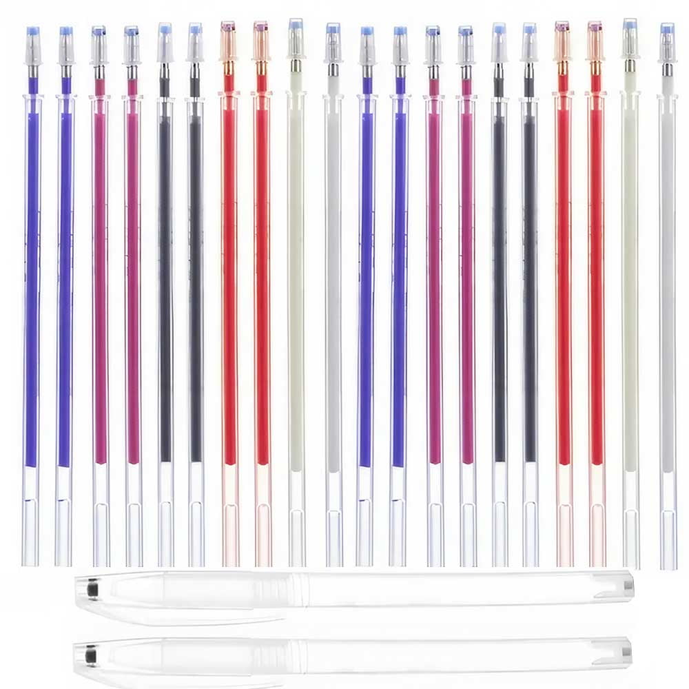 STONEGO Fabric Markers Set - 1 Pen Body with 10 Refills, Multicolor ...