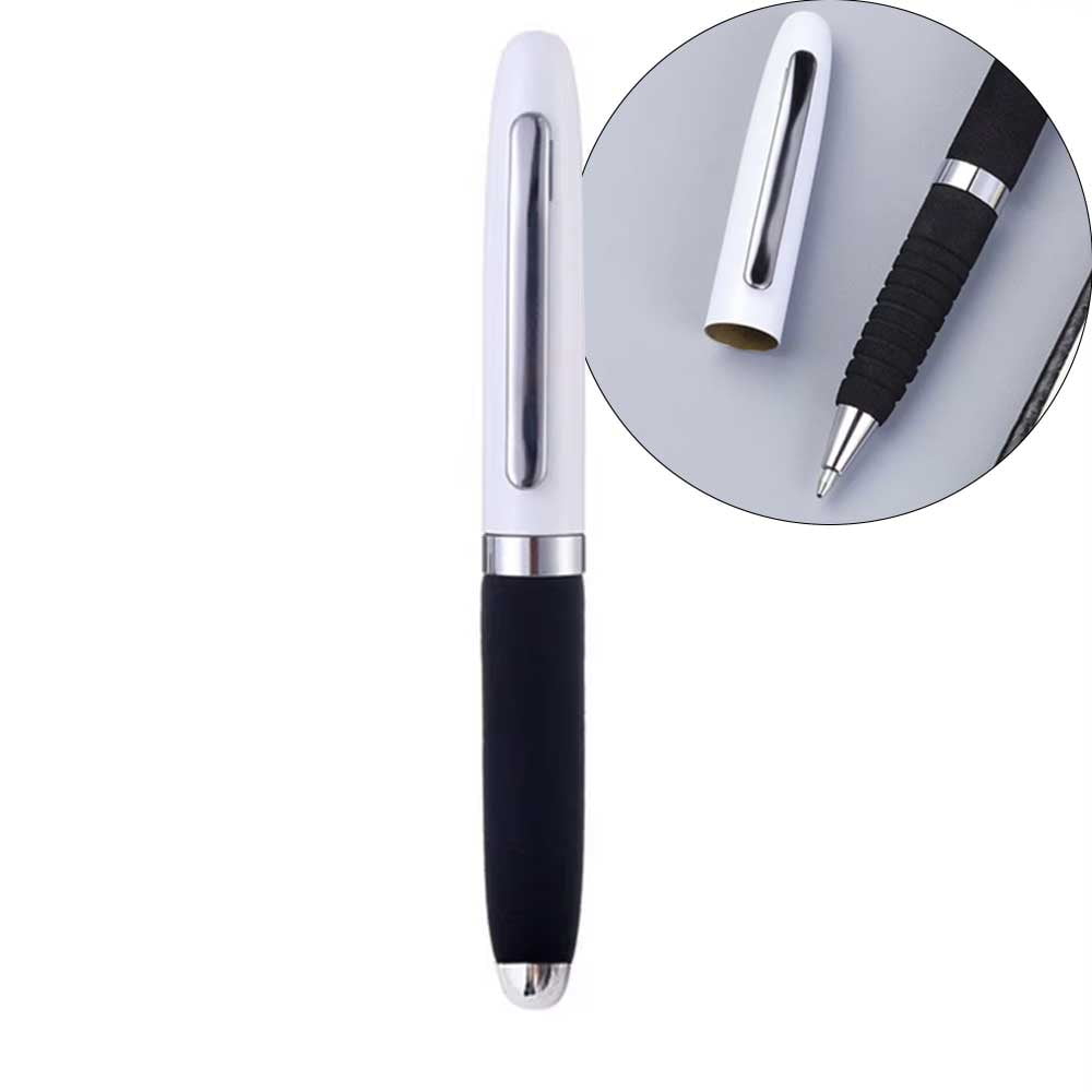 STONEGO Fashion Wallet Pen - Compact Short Metal Rollerball Pen with ...