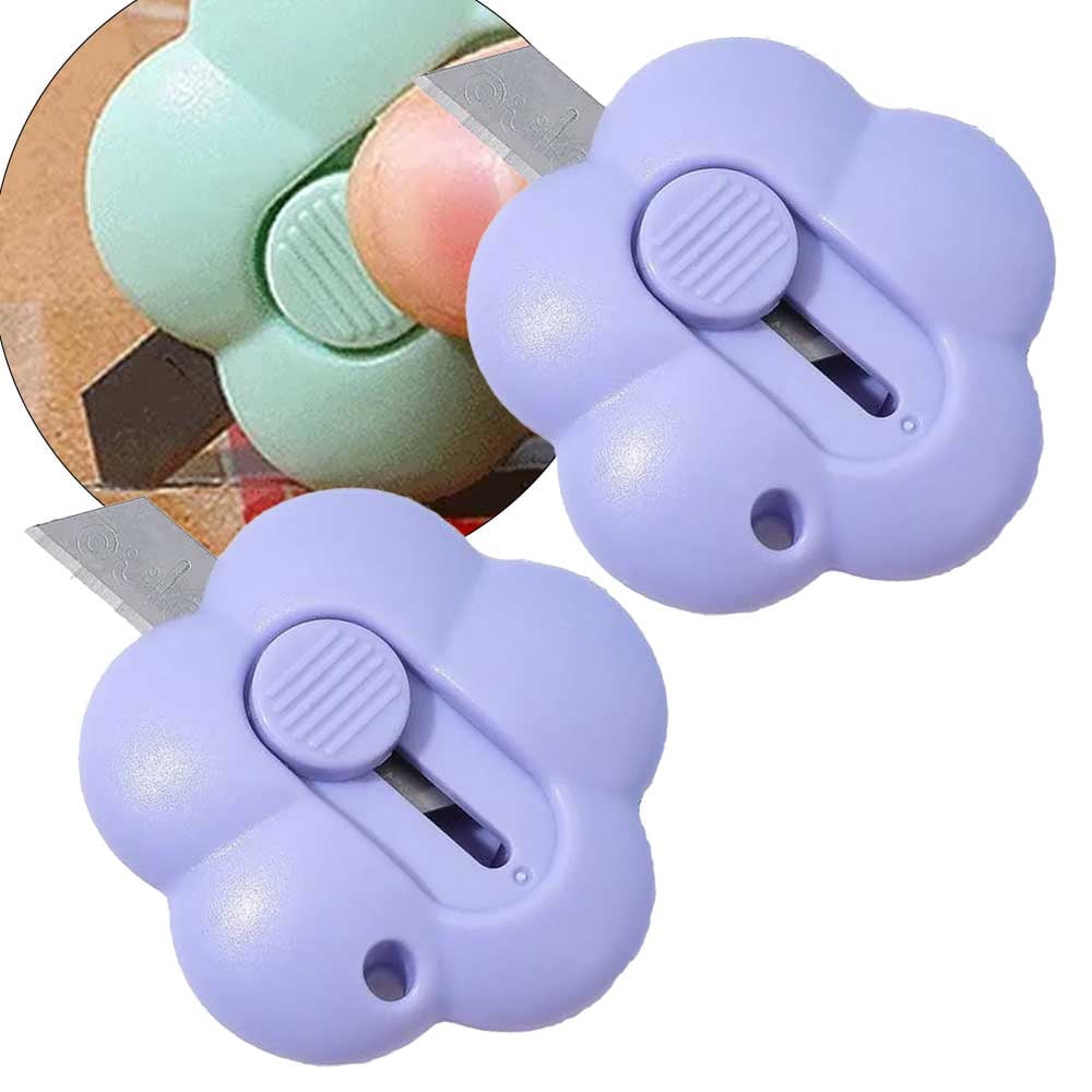 STONEGO Flower-Shaped Mini Portable Utility Knife - Cute and Functional ...