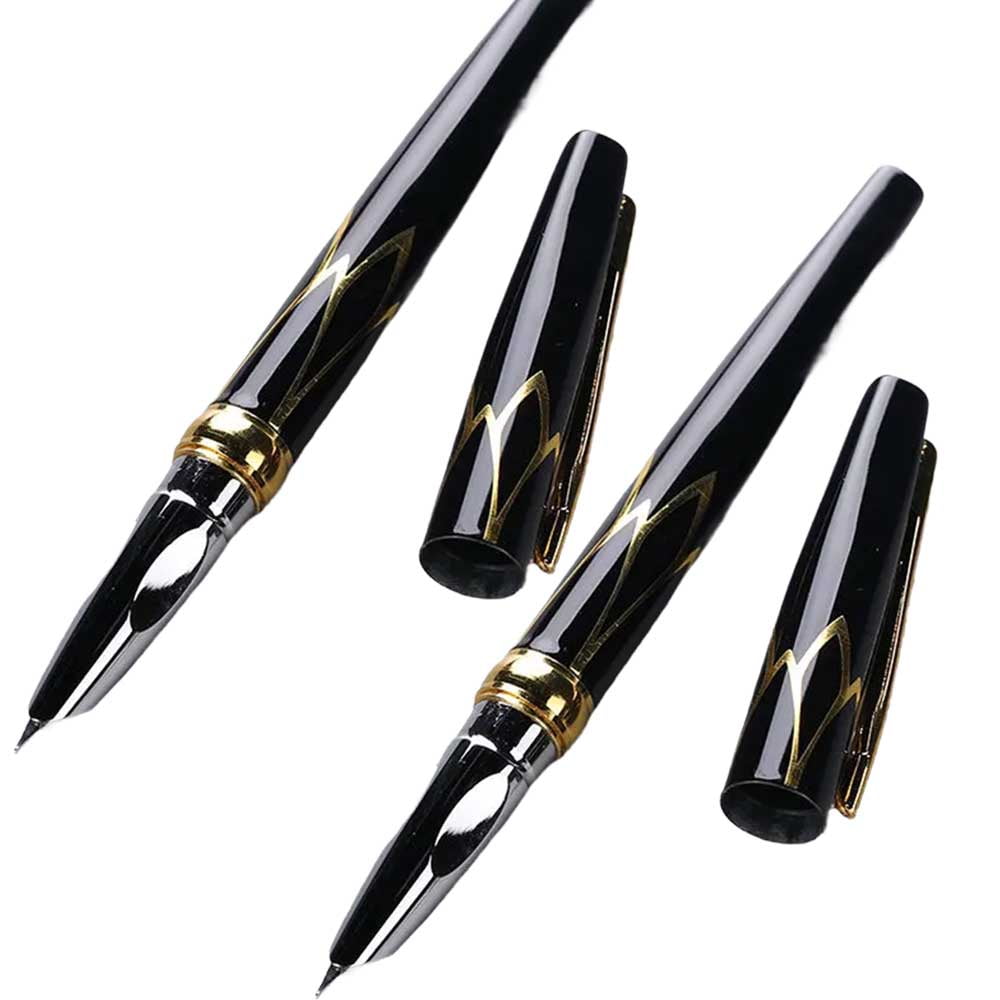 STONEGO Luxury Quality Fountain Pen - Elegant Black Business Office ...