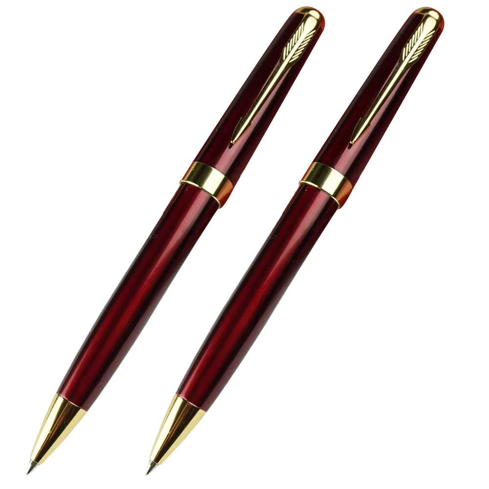 STONEGO Metal Ballpoint Pen - Black Ink Medium Point 1.0mm, Smooth ...