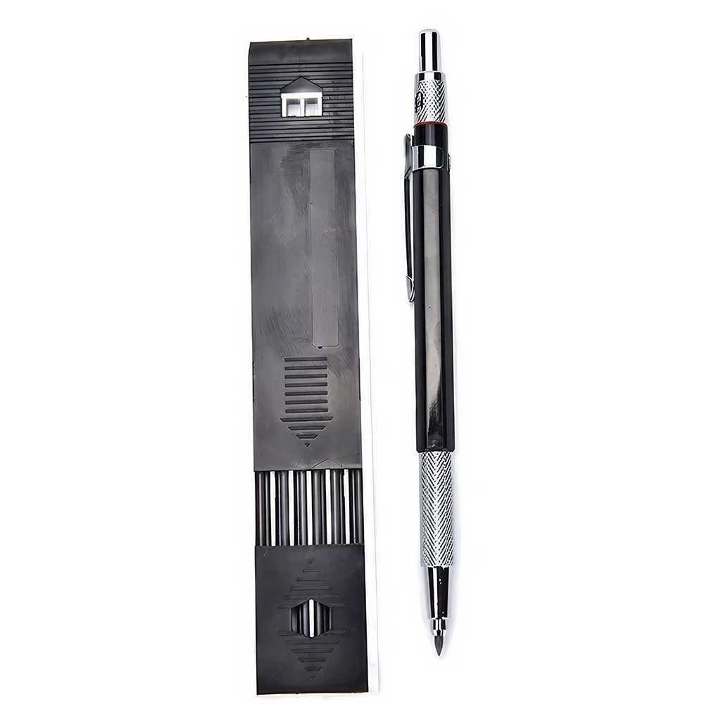 STONEGO Metal Mechanical Pencils Set - 2.0mm 2B Lead Holder Drafting ...
