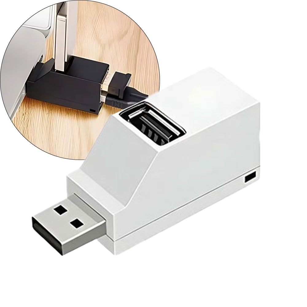 STONEGO Mini 3-Port USB Hub - USB2.0/USB3.0 High-Speed Splitter ...