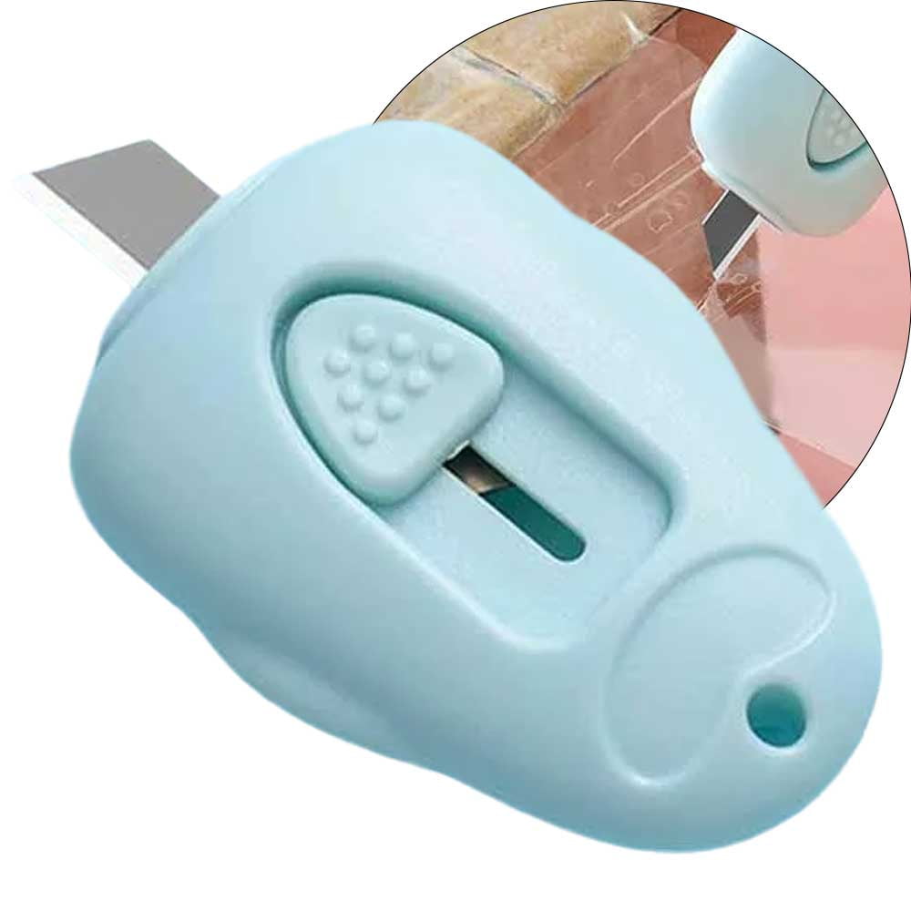 STONEGO Portable Cute Retractable Paper Cutter - Mini Utility Knife for ...