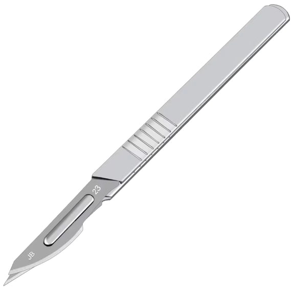 STONEGO Steel Scalpel Blade #11 #23 - Non-slip Precision Crafting Knife ...