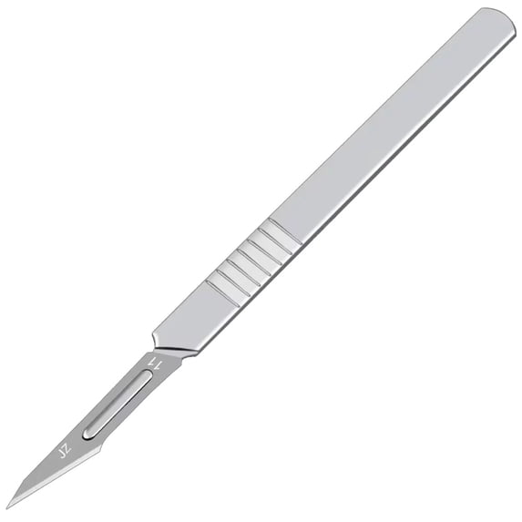 STONEGO Steel Scalpel Blade #11 #23 - Non-slip Precision Crafting Knife ...