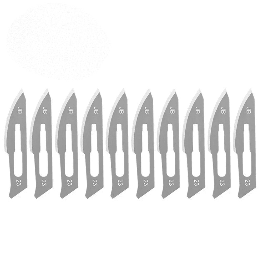 STONEGO Steel Scalpel Blade #11 #23 - Non-slip Precision Crafting Knife ...