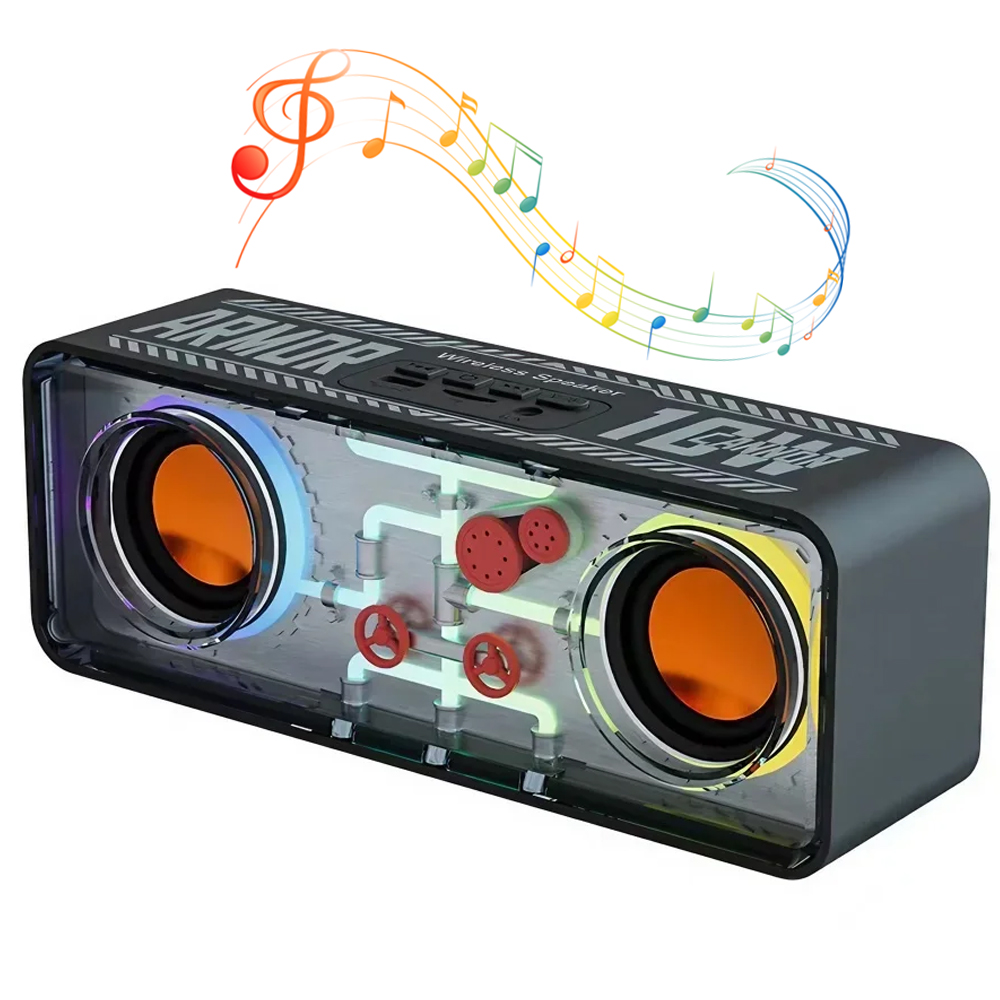 STONEGO Transparent Mech Wireless Bluetooth Speakers - Home, Computer ...