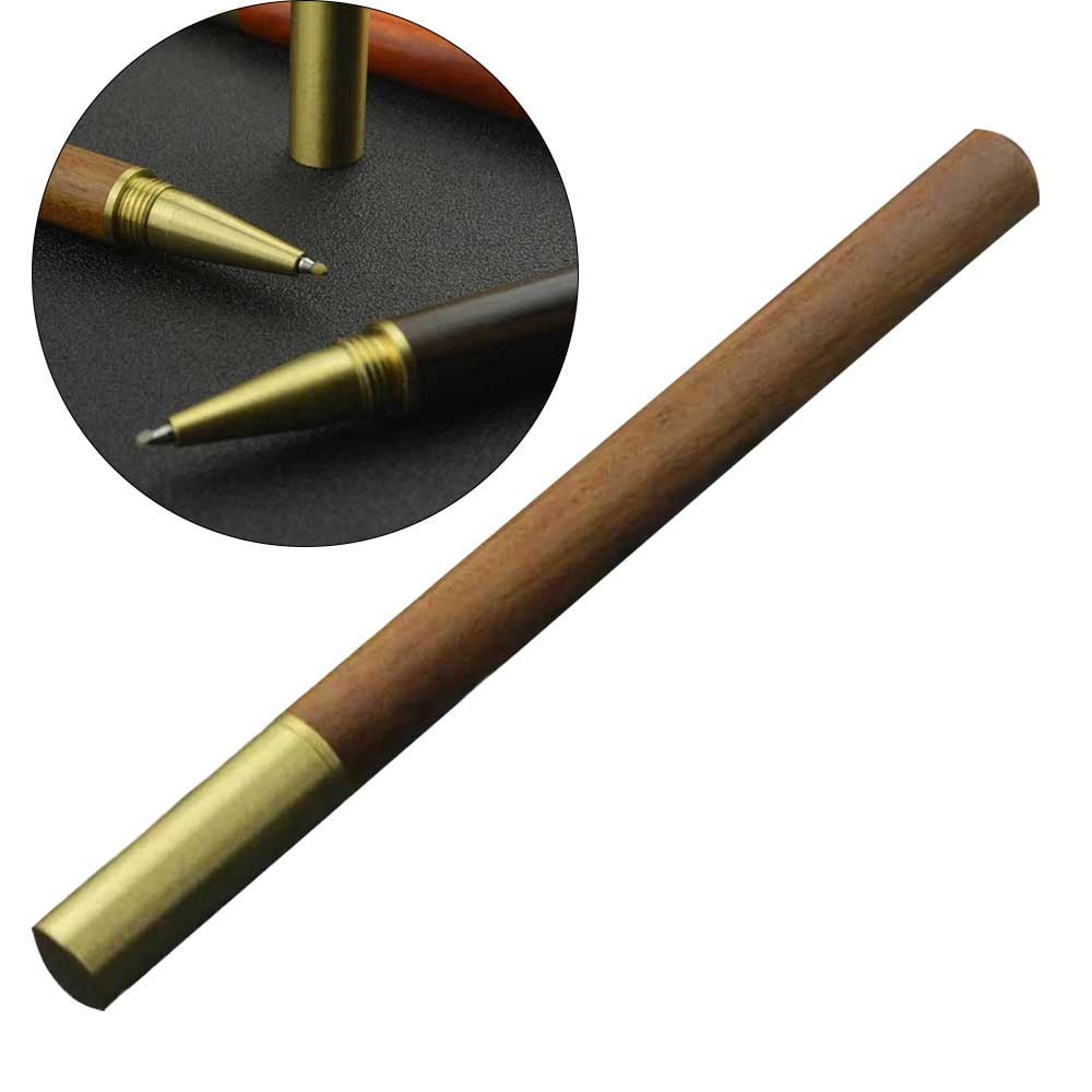STONEGO Wooden Ballpoint Pen - Elegant rollerball pen with smooth ...