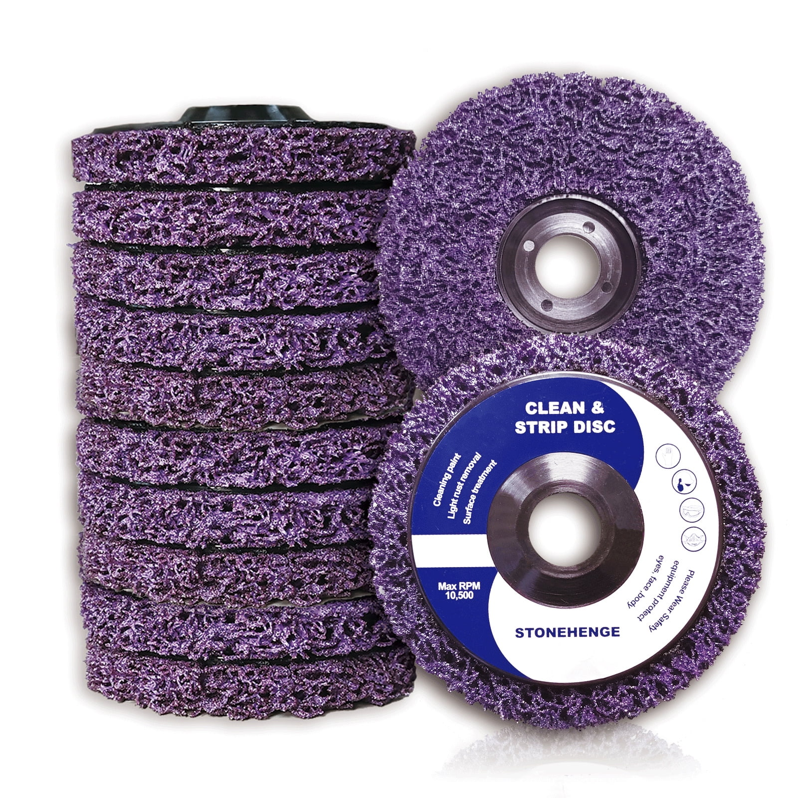 STONEHENGE Strip Disc Stripping Wheel w/Angle Grinder Rust Remover ...