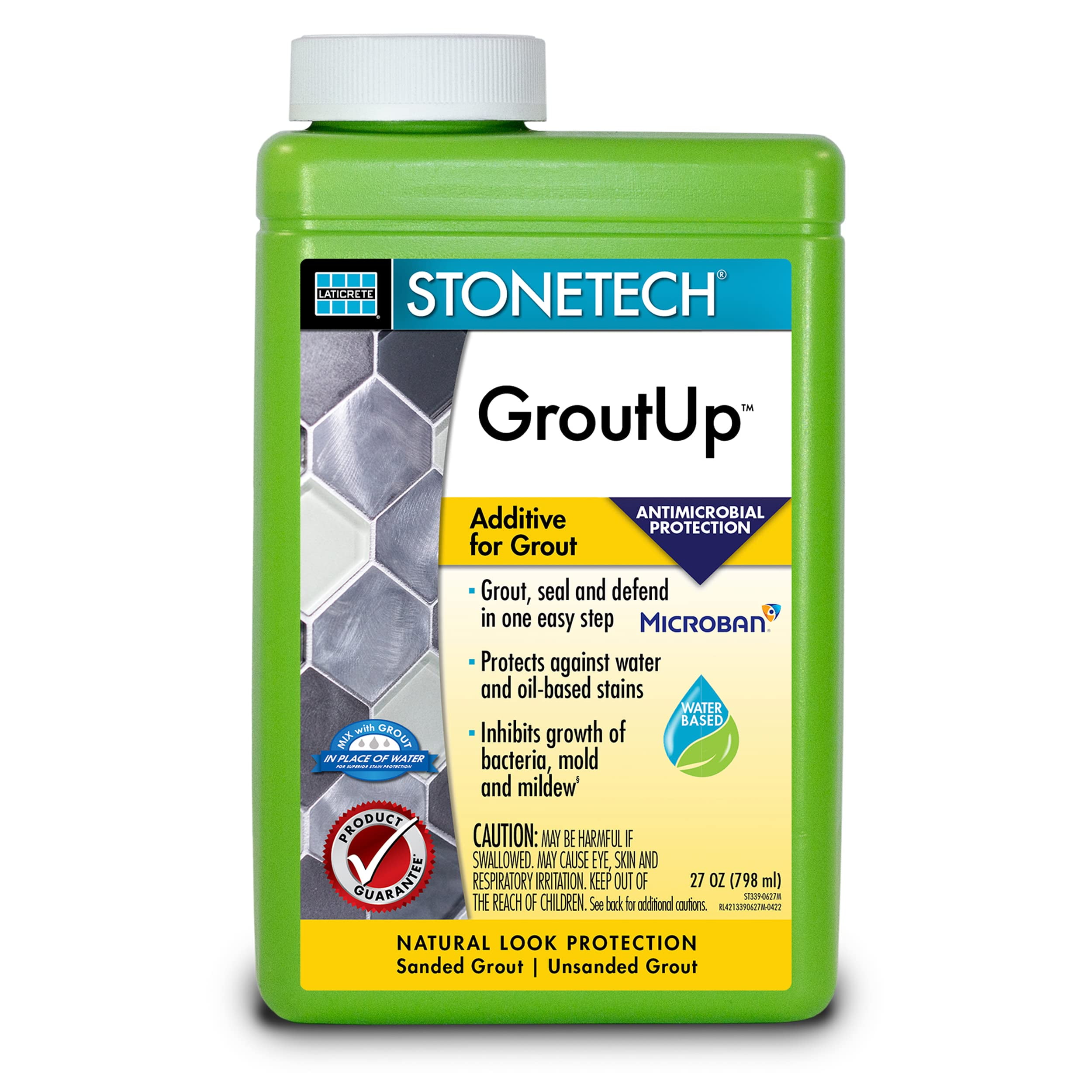 STONETECH GroutUp Additive 27 oz with Advanced Sealer Technology ...