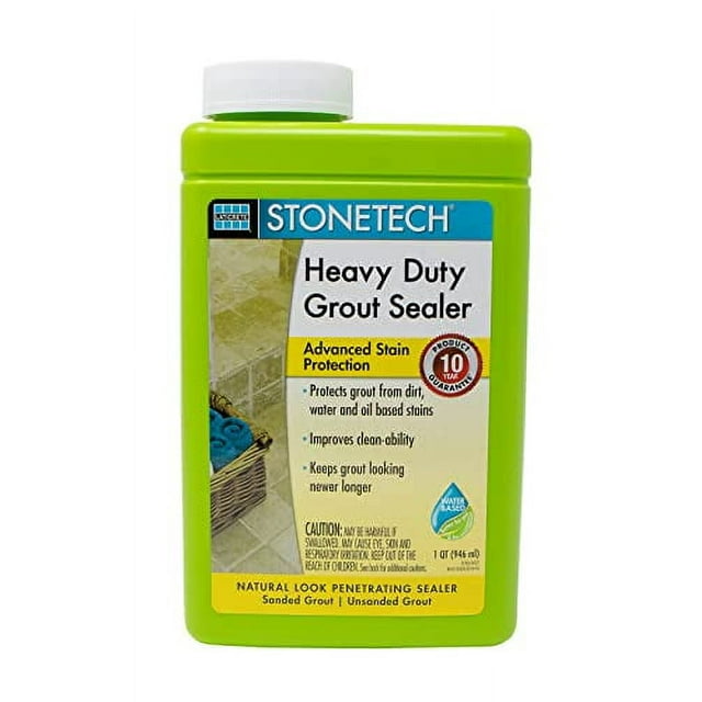 STONETECH Heavy Duty Tile Floor Stone Sealer, Bathroom Grout Sealant, 1 ...