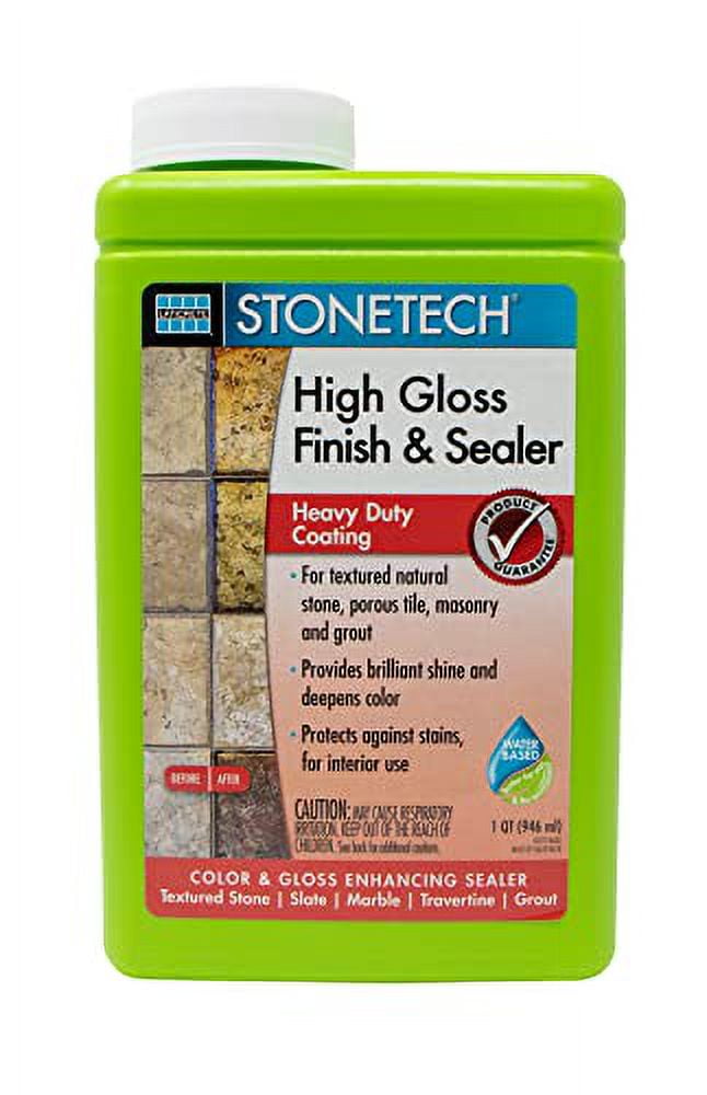 STONETECH High Gloss Finish & Sealer, 1 Quart/32OZ (946ML) Bottle ...