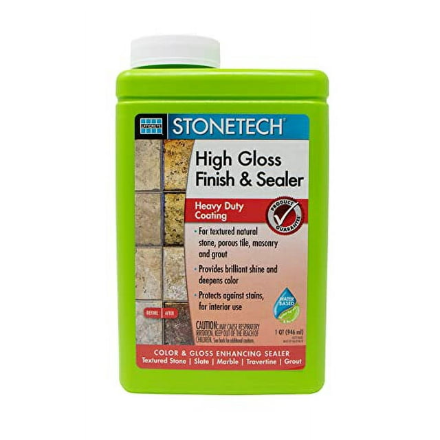 STONETECH High Gloss Finish & Sealer, 1 Quart/32OZ (946ML) Bottle ...