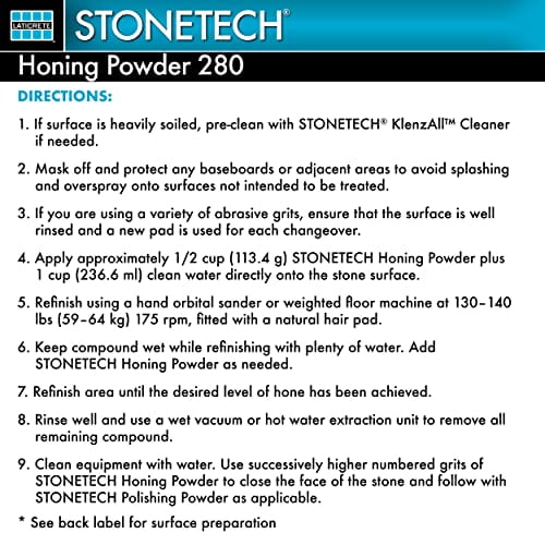 STONETECH Honing Powder 280, 280 Grit/1.9LB (850G) Bottle - Walmart.com