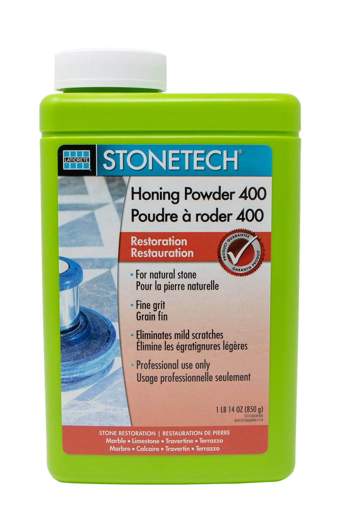 STONETECH Honing Powder 400, 400 Grit/1.9LB (850G) Bottle - Walmart.com