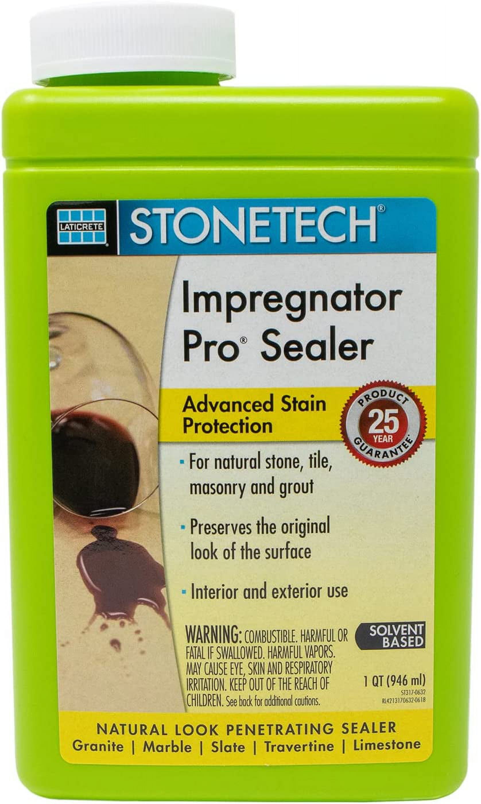 STONETECH Impregnator Pro® Sealer, 1 Quart/32OZ (946ML) Bottle - Walmart.com