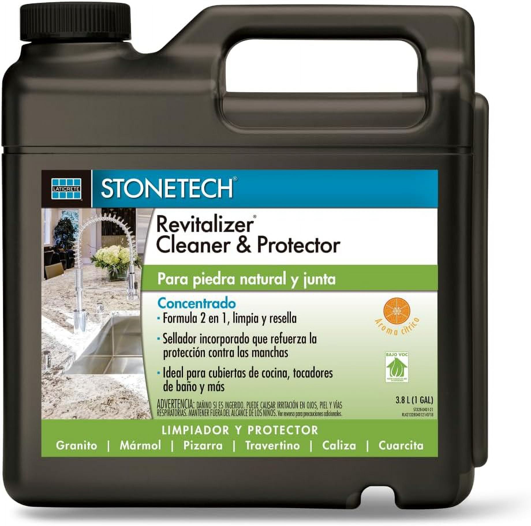 STONETECH RTU Revitalizer Fresh Citrus Tile and Stone Cleaner, 1 Gallon ...