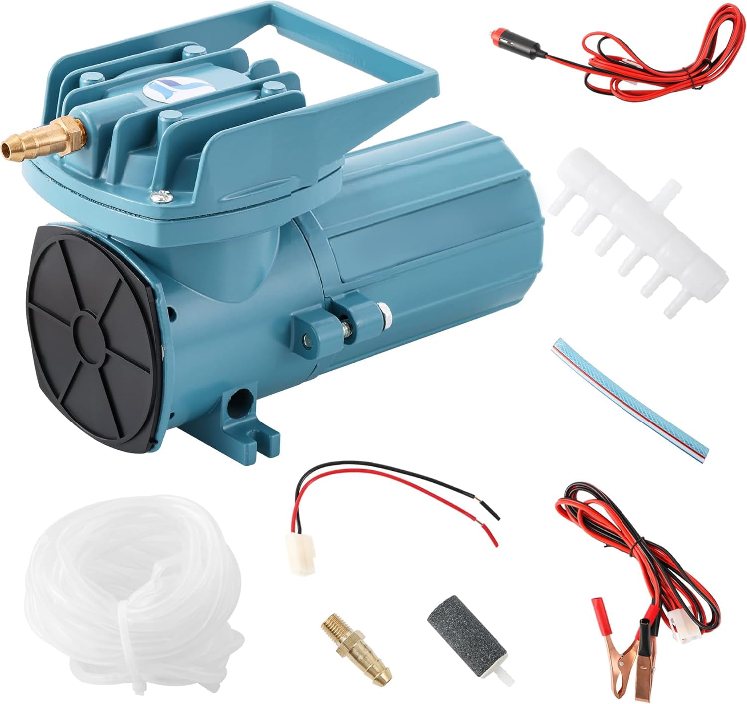 STONTREE DC 12V Aquarium & Pond Air Pump - 18W-120W Quiet Commercial ...