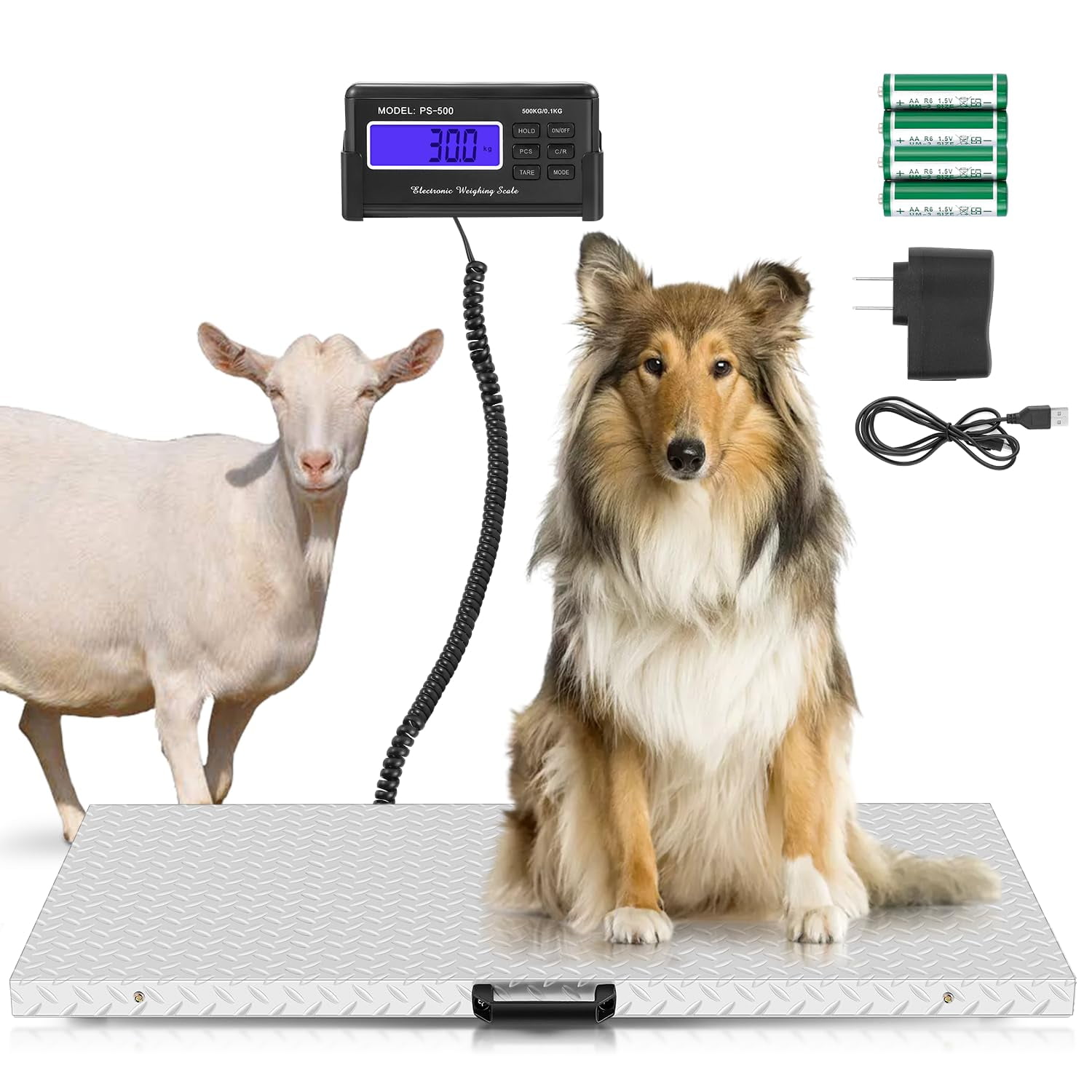STONTREE Dog Scale for Large Breed Animal Livestock Weight Scale with ...