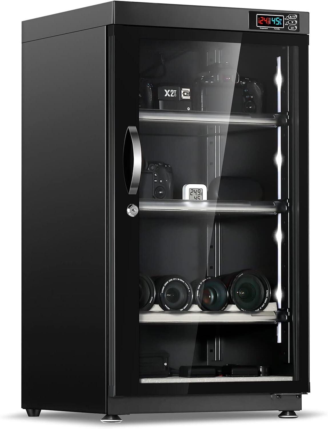 STONTREE Dry Cabinet Camera Digital Control Dehumidifier 105L ...