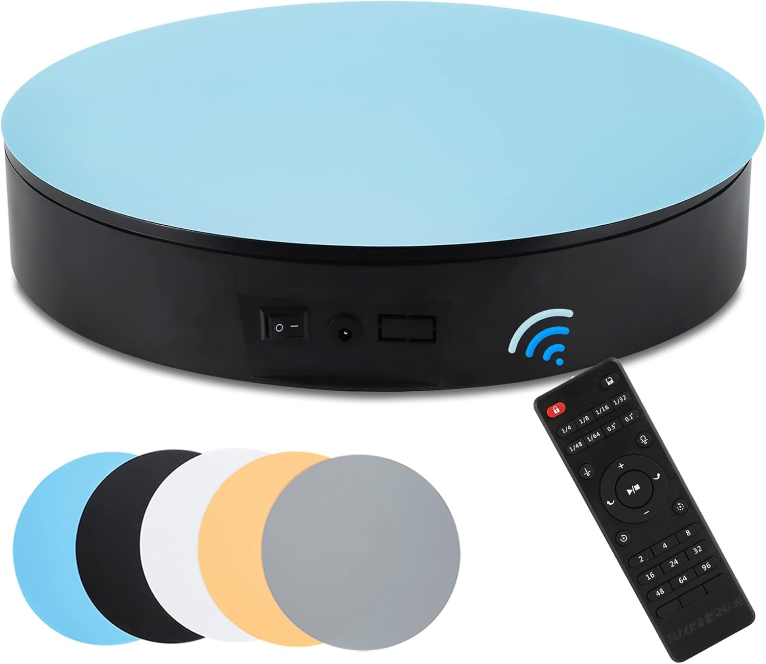 STONTREE Motorized Rotating Display Stand 13.7inch/110LB, 360 Degree ...