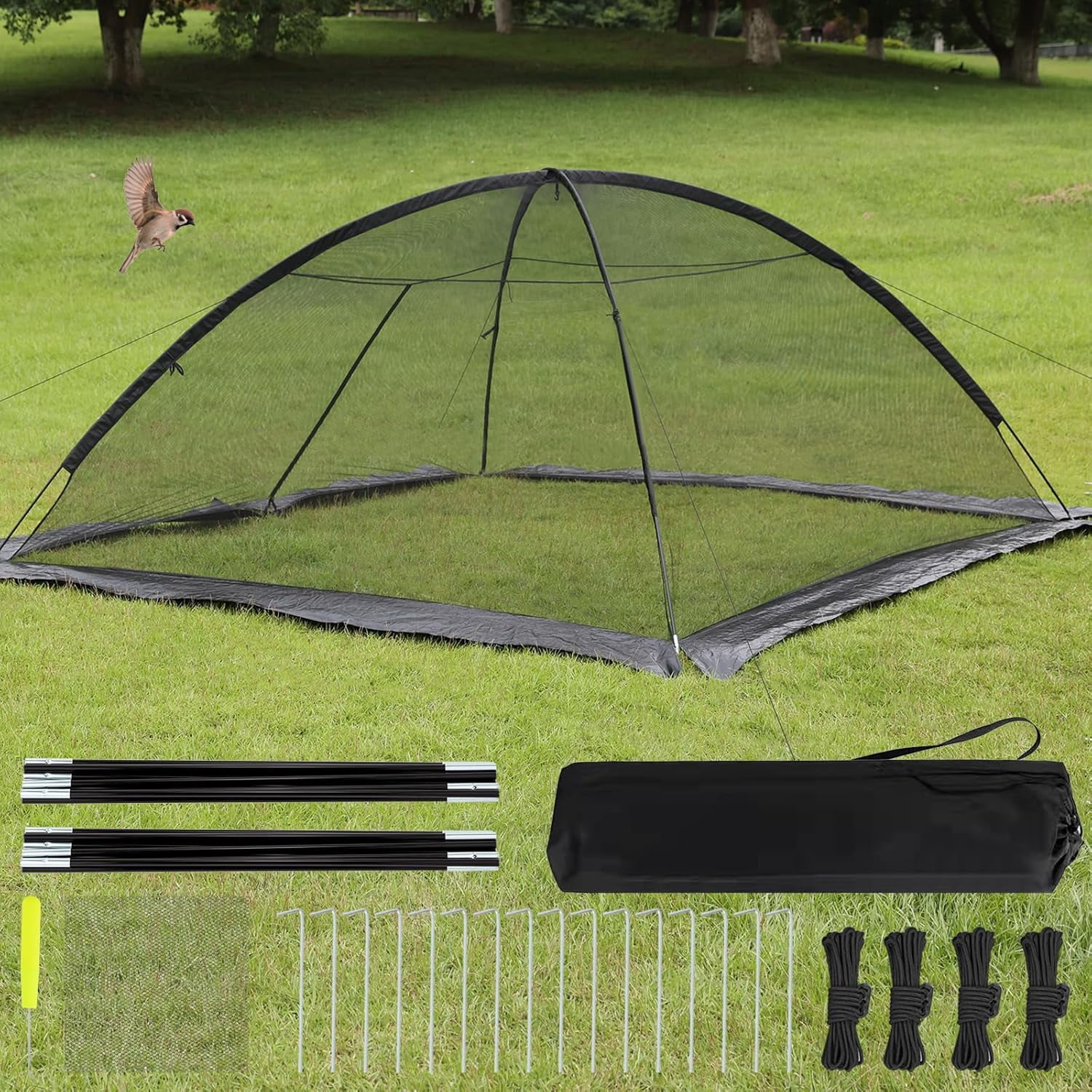STONTREE Pond Cover Dome, 10x11 FT Pond Net Dome Garden Covers Pond ...