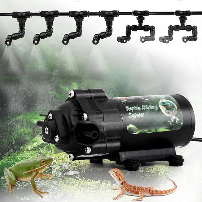 STONTREE Reptile Mister System - Adjustable Water Pressure Reptile ...