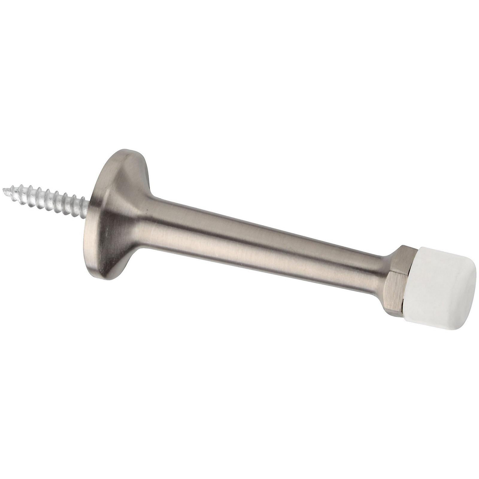 National Hardware N326-546 Door Stop, 3 in Projection, Rubber/Solid ...