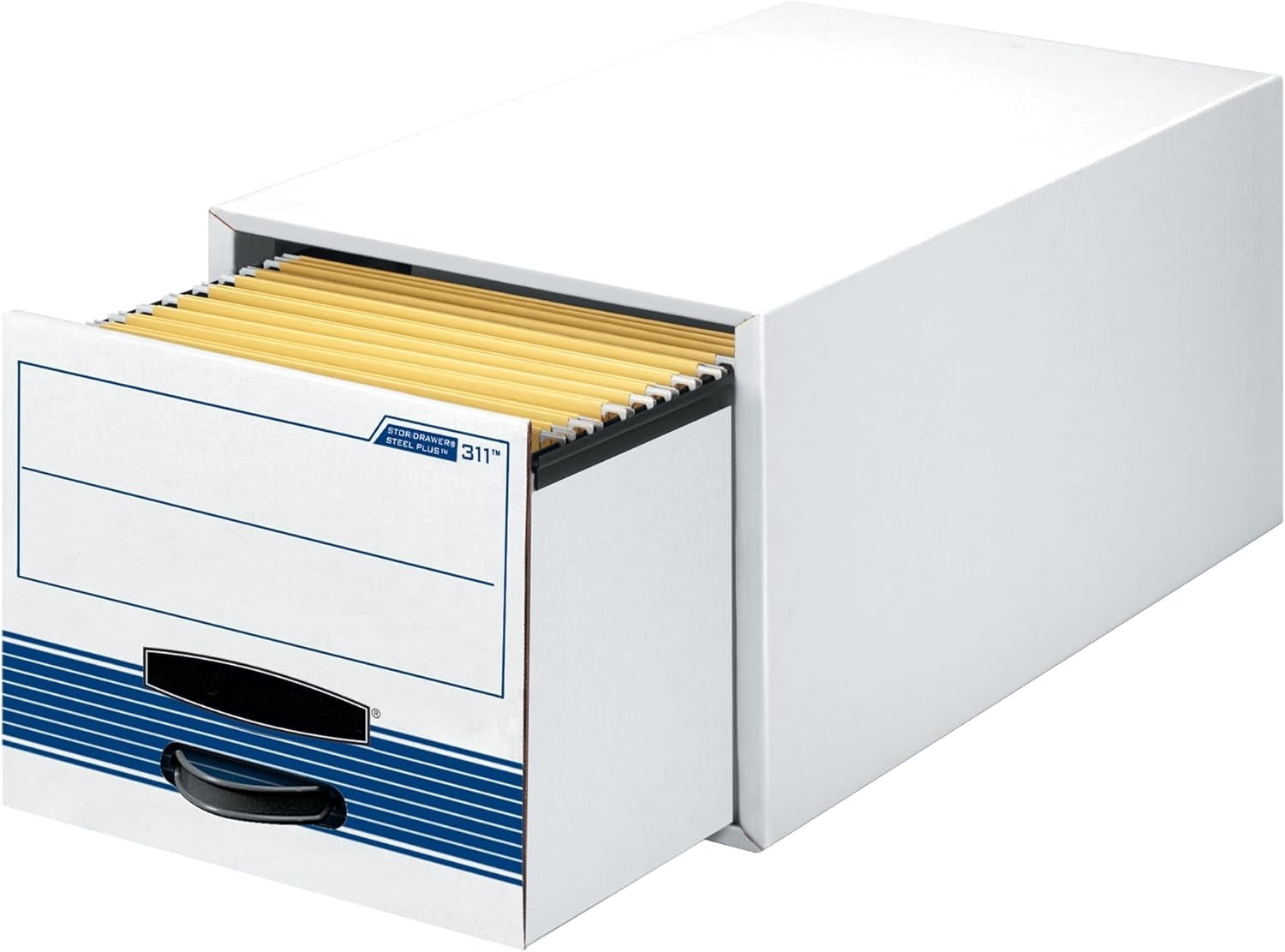 STOR/DRAWER STEEL PLUS Extra Space-Saving Filing Cabinet, Stacks up to ...