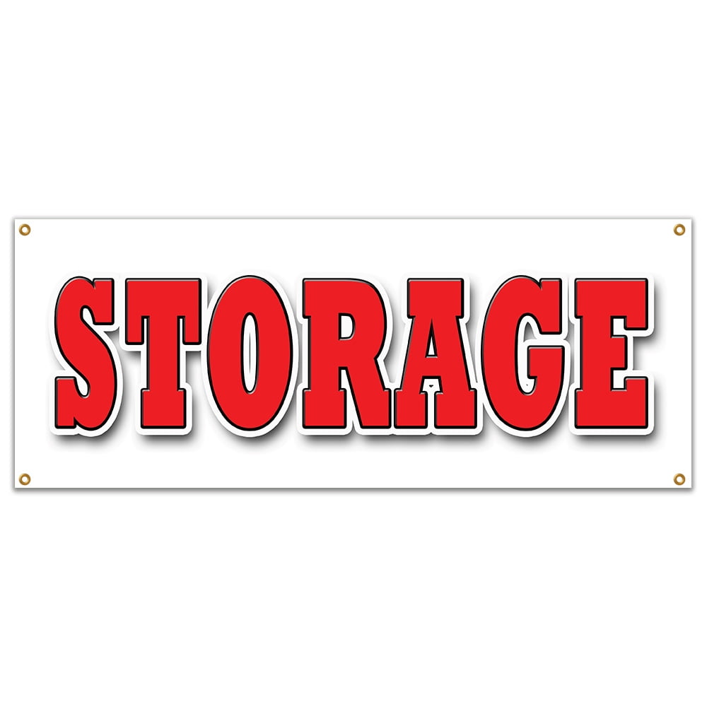 STORAGE BANNER SIGN long short term climate controlled secure indoor ...