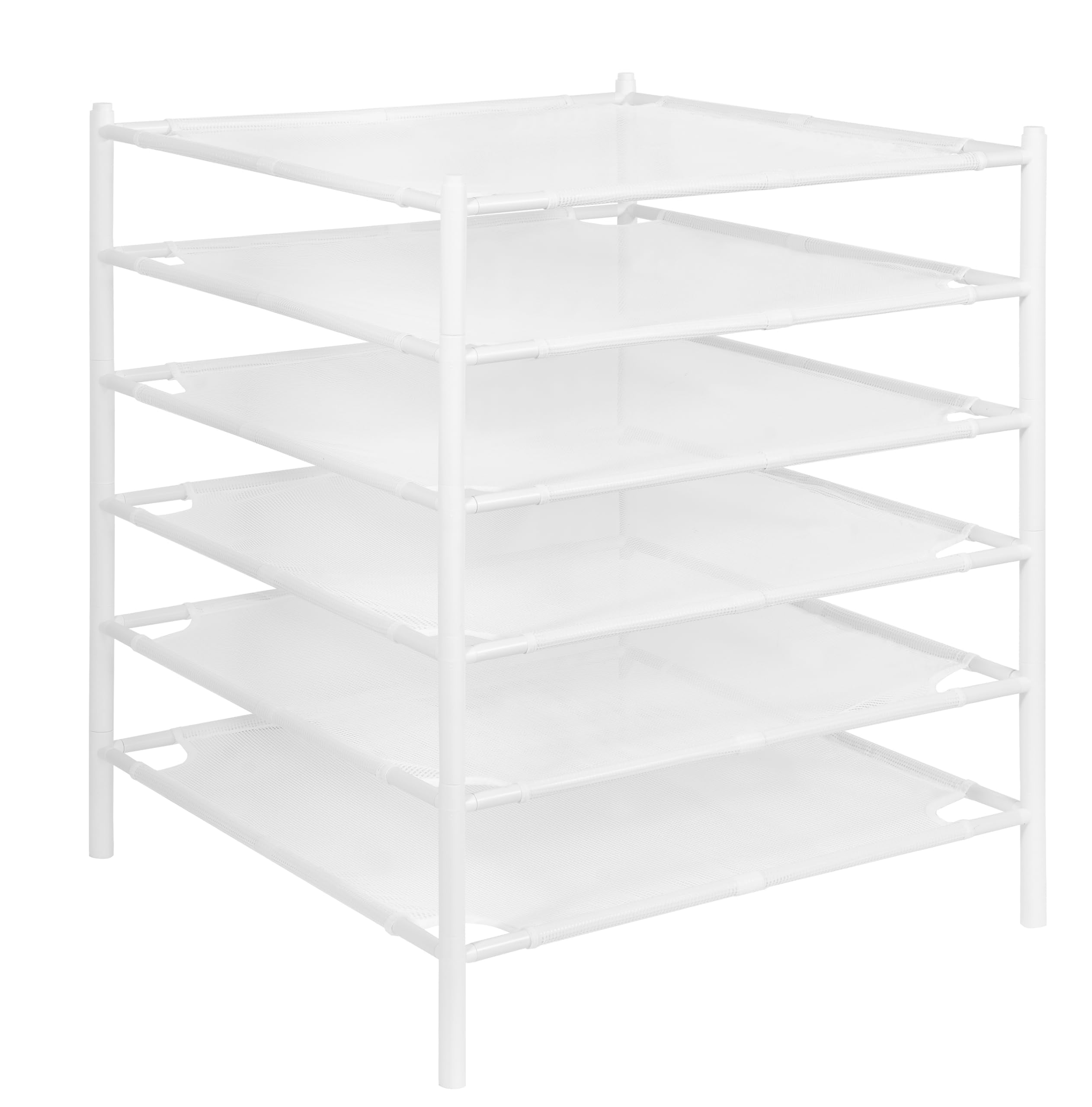STORAGE MANIAC Sweater Drying Rack, Mesh Clothes Drying Rack, Stackable ...
