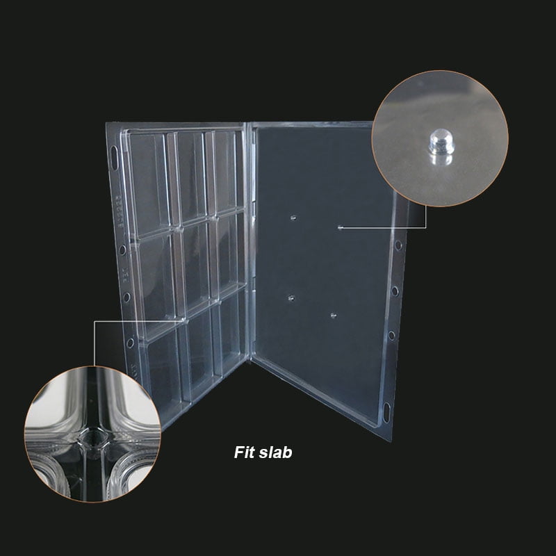 STORAGE SHEETS （PET】Album Pages for Certified or Style Coin Slab ...