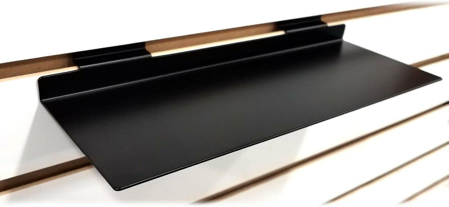 STORE FIXTURES DIRECT Slatwall Metal Shoe Shelf, Flat Display Shelves ...