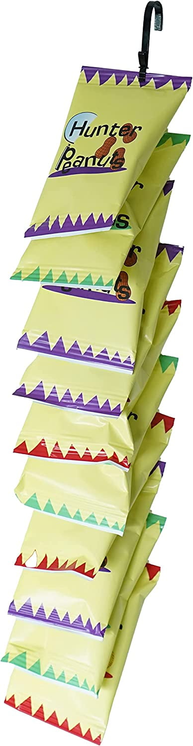 STORE SUPPLY HUNTER Counter Display Rack, Single Strip Hanging Snack ...