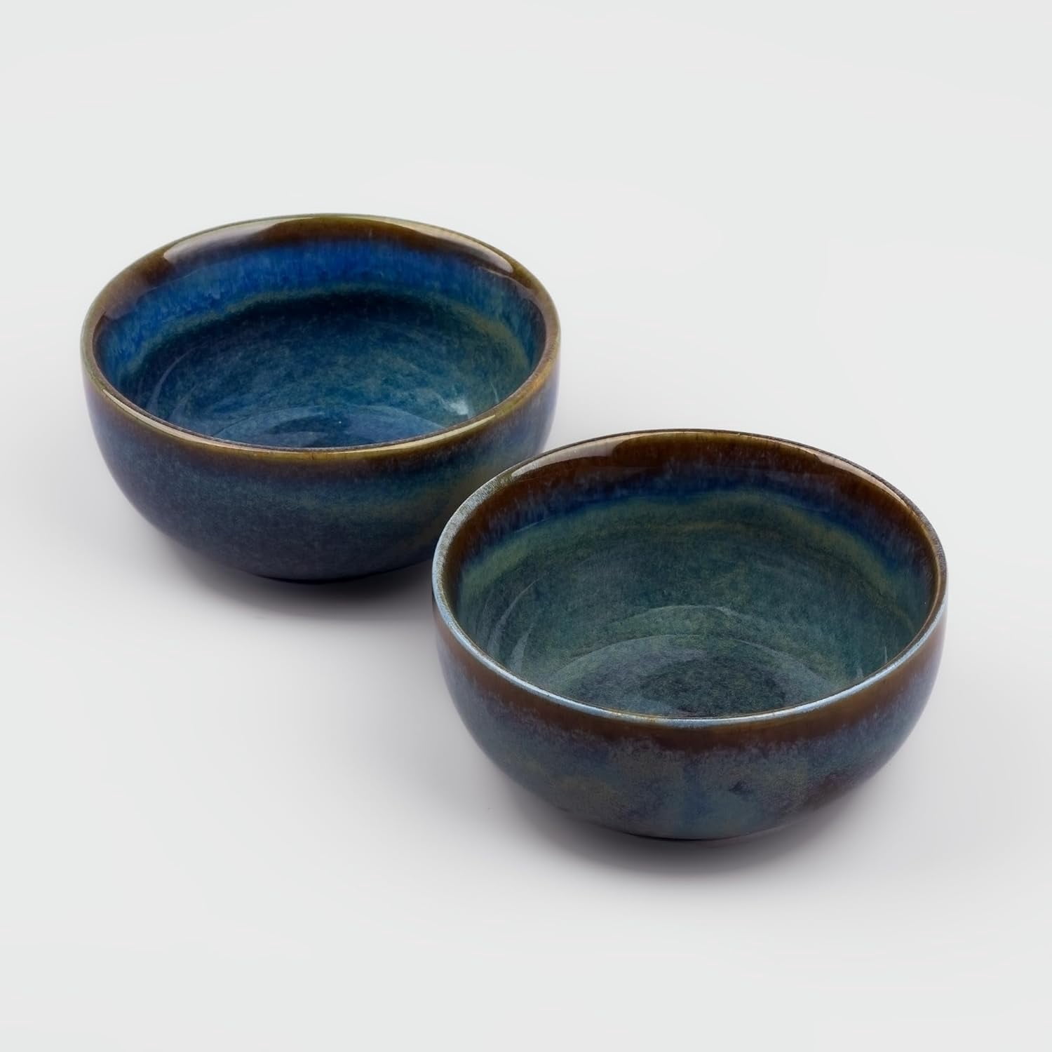 STOREPEDIA Porcelain Serving Bowl Set of 2 200ml Dinner Bowls for ...