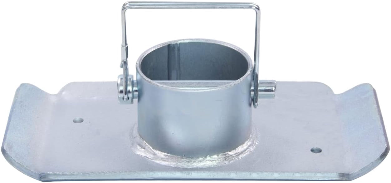 STORKING 5,000 LBS TRAILER JACK FOOT PLATE 4×7″ Zinc-Plated Corrosion ...
