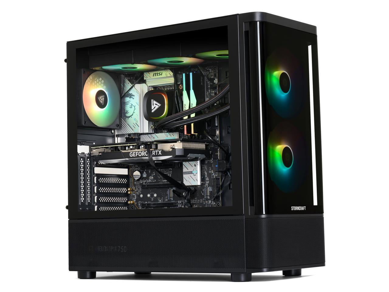 STORMCRAFT Gaming PC SKYHAWK PRO AMD Ryzen 7 7800X3D NVIDIA GeForce RTX 5070 – AI Powered 32GB ...