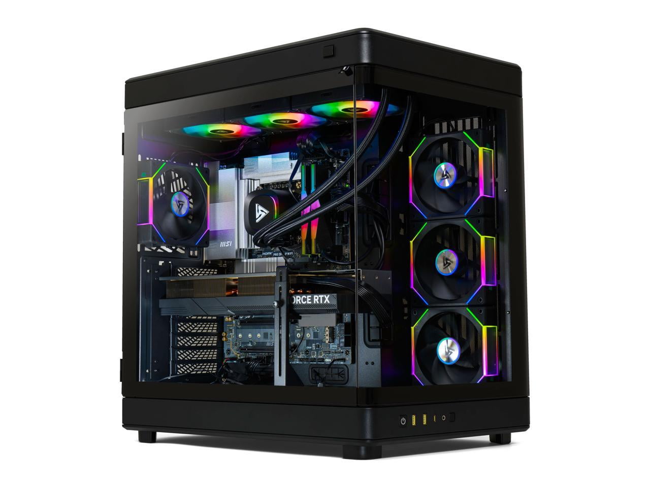STORMCRAFT Gaming PC WIZARD AMD Ryzen 7 9800X3D NVIDIA GeForce RTX 5090 – AI Powered 32GB DDR5 ...