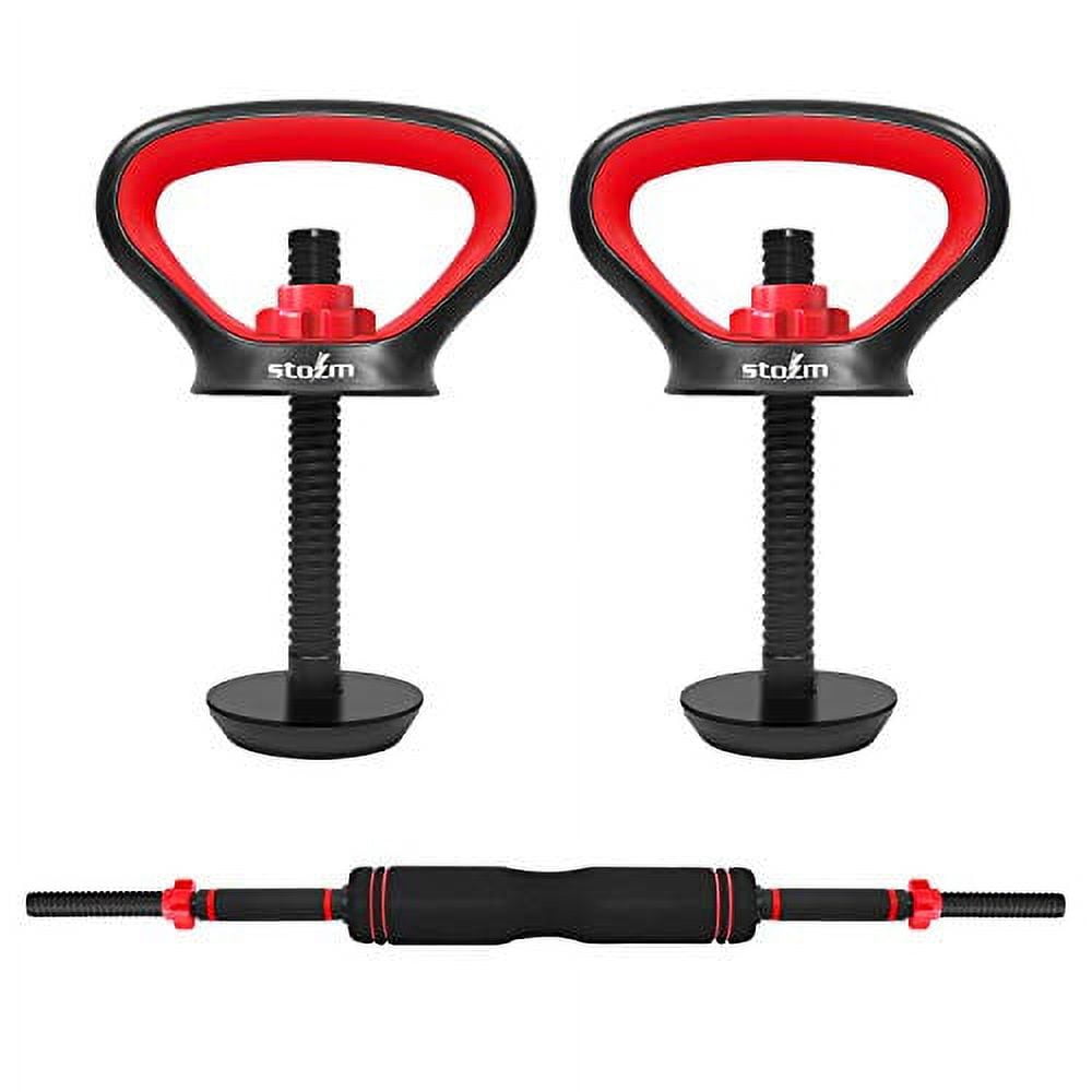 STOZM Weightlifting Accessories Set for Home Gyms (Red) - Walmart.com
