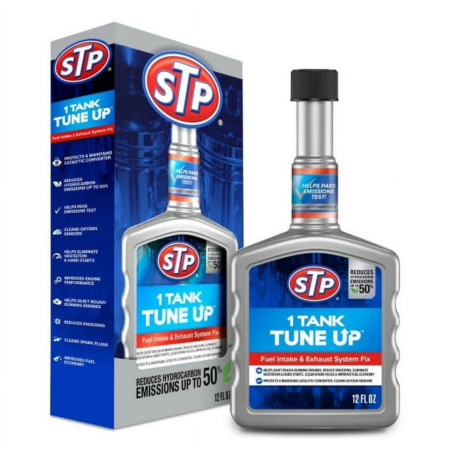 STP 1 Tank Tune Up Fuel Additive - 12oz - Walmart.com
