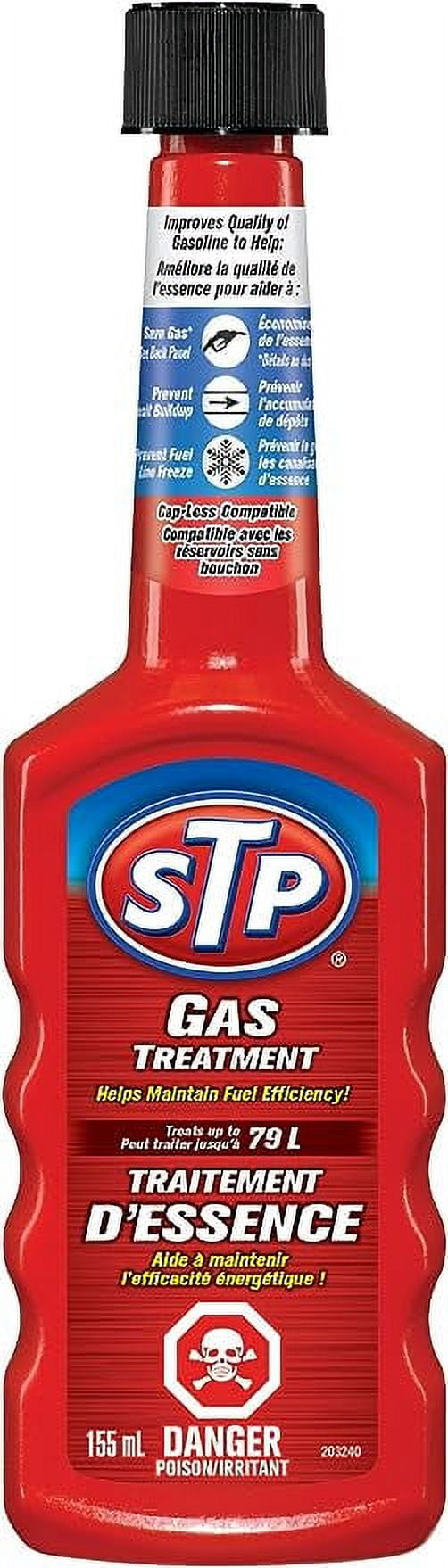 STP 17115B Gas Treatment Fuel Additive, 155ml - Walmart.com