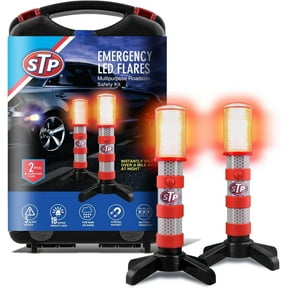 Bright LED Road Hazard Skip Light Flashing Safety Cone Topper Warning ...