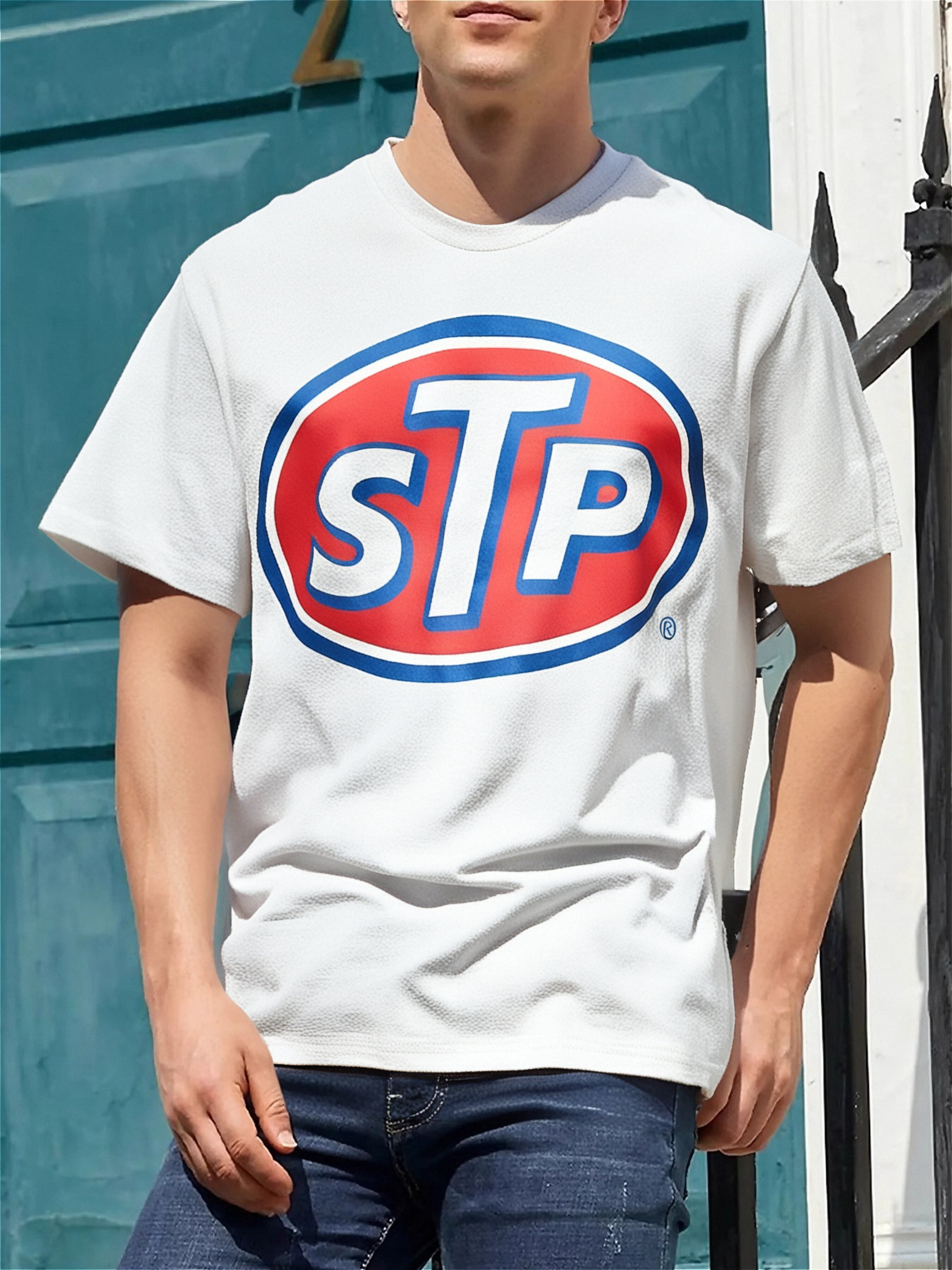 STP Classic Logo T-Shirt White- Tee For Adult, Men, Women, Teen ...