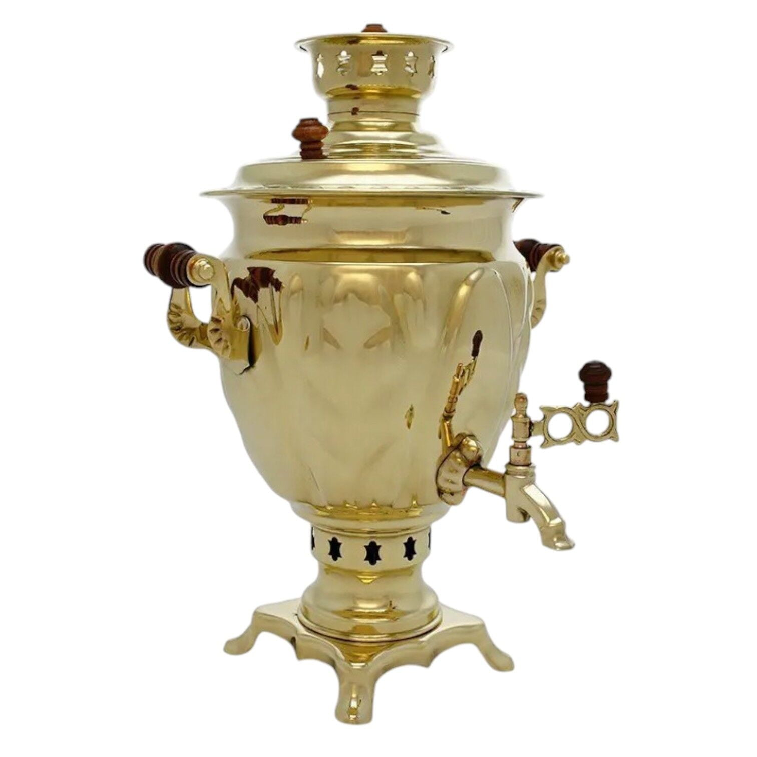 STP GOODS Acorn Wood-Burning Samovar 2.7 Qt (2.5 L) Wood-Fired Coal ...