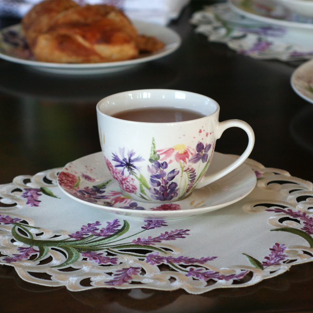 STP GOODS Bone China Coffee Cup with Handle for Hot Beverages 8.8 fl oz ...