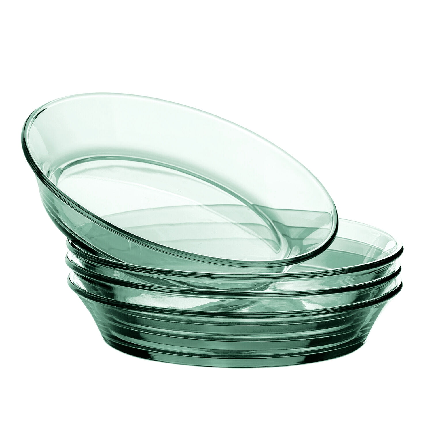 STP GOODS Borosilicate Glass Dinner Bowl Set of 4 pcs 7.9" (20 cm ...