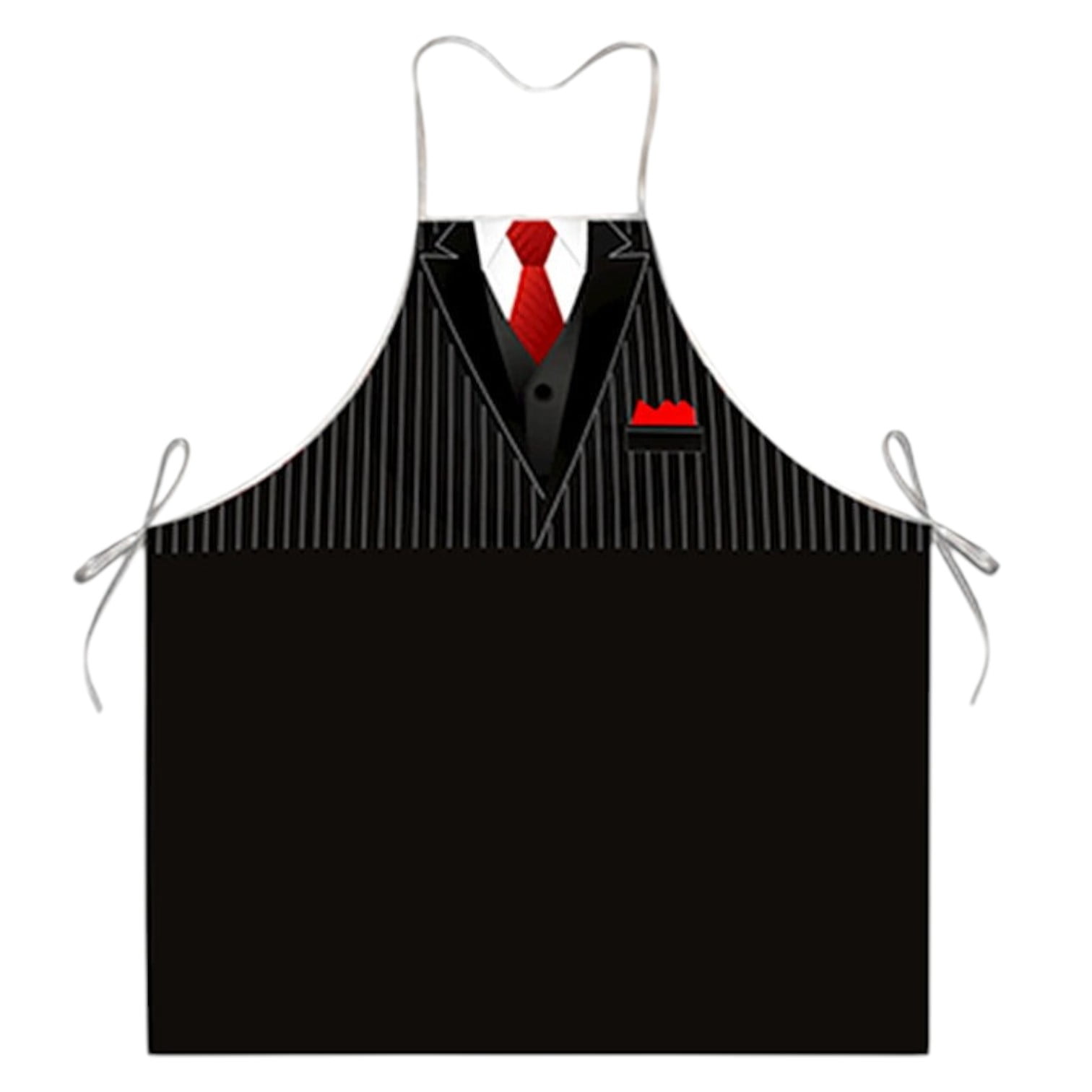 STP GOODS Gentleman Apron for Kitchen 23.62x31.5" (60x80 cm) Tuxedo ...