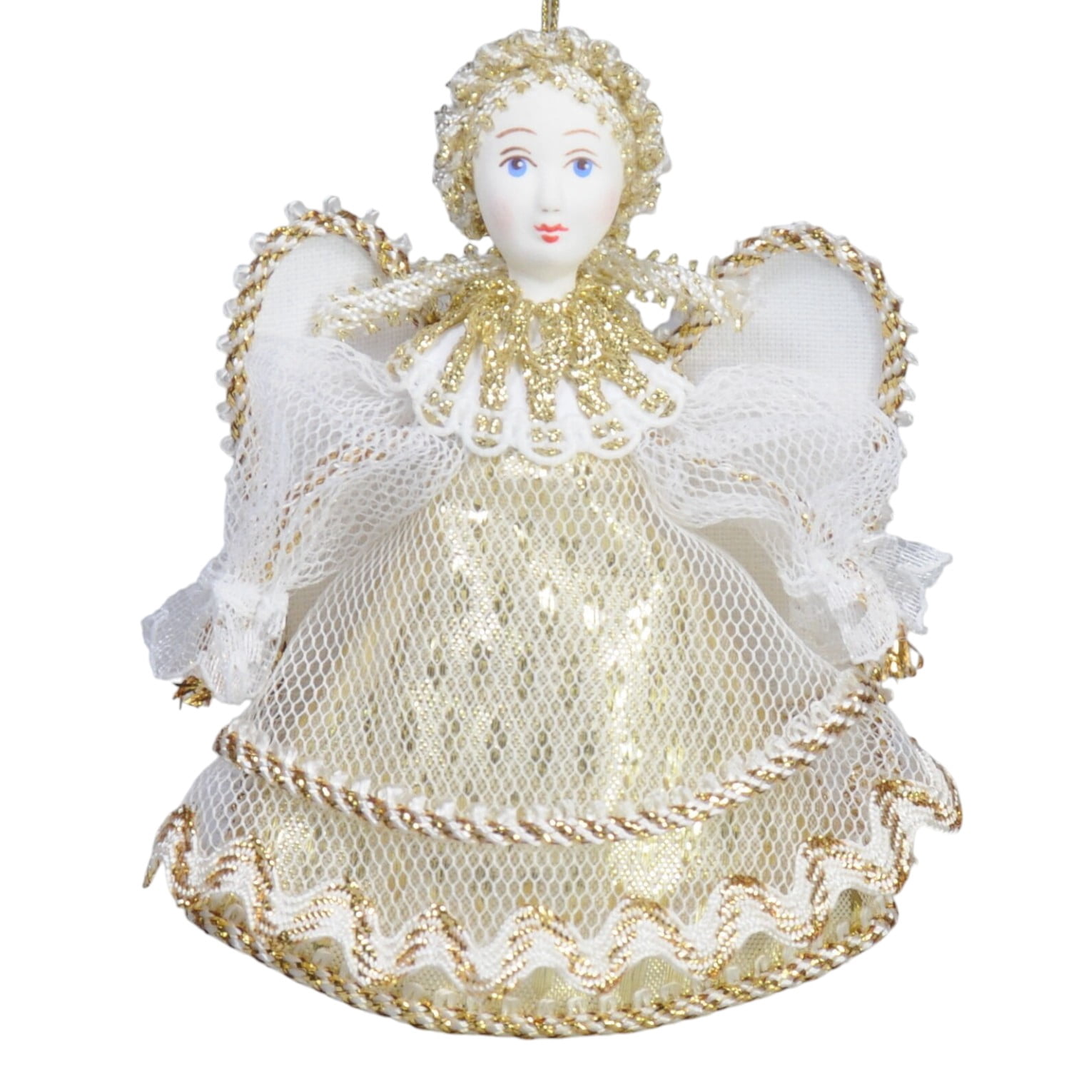 STP GOODS Gold Little Angel Hanging Figurine 3.9x3.5" (10x9 cm) Hanging ...
